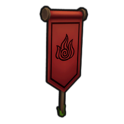 Fire Banner — Shop Titans